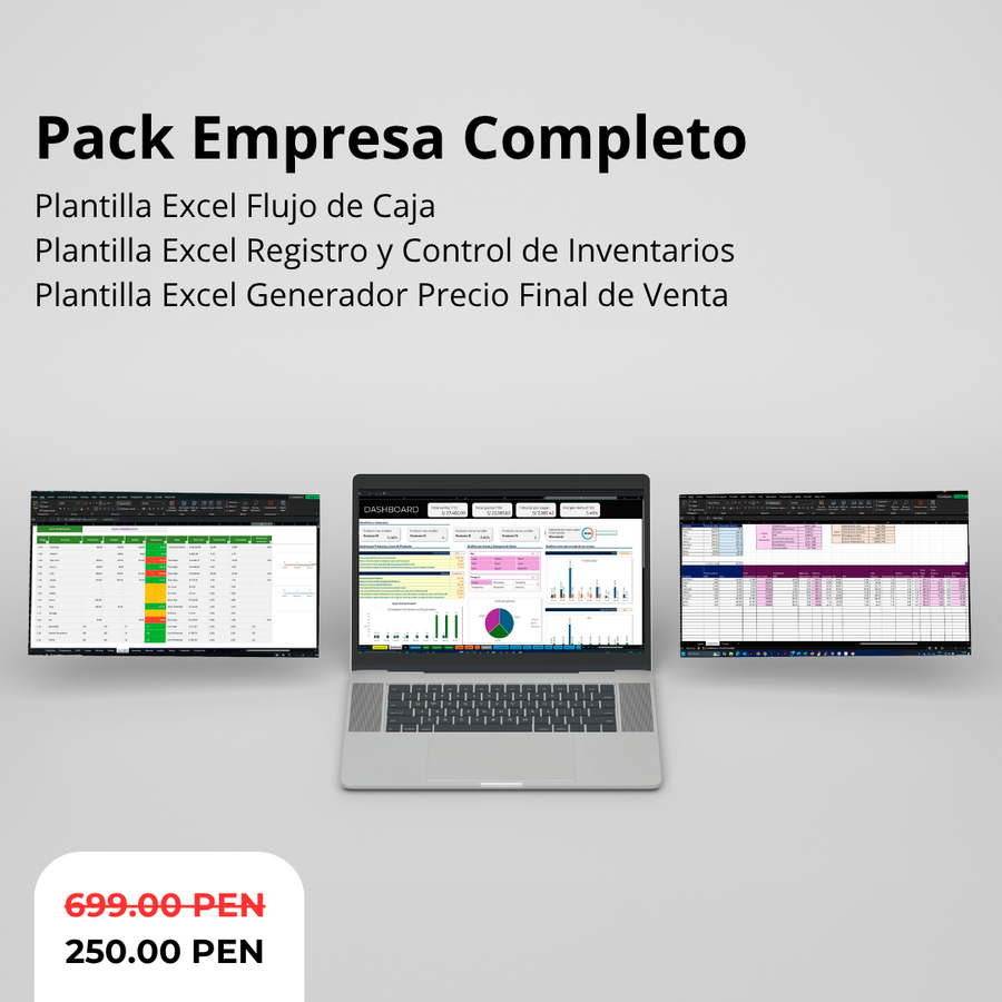 Excel Packs – Lujan Shop